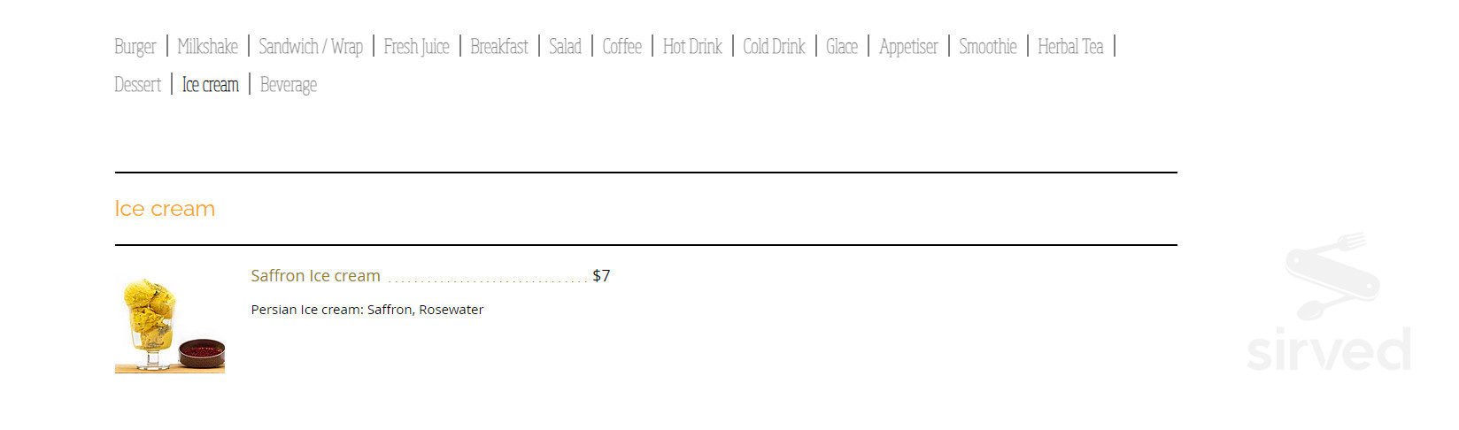 Menu for Next Stop Cafe in Winnipeg, MB | Sirved