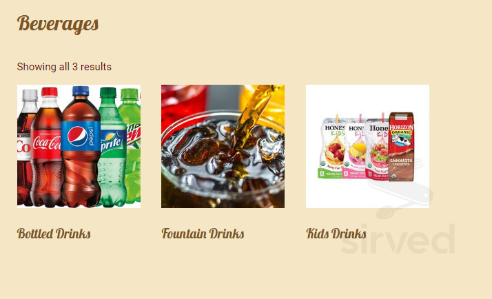 Fiori's Butcher Shoppe & Deli menu in Lodi, California, USA