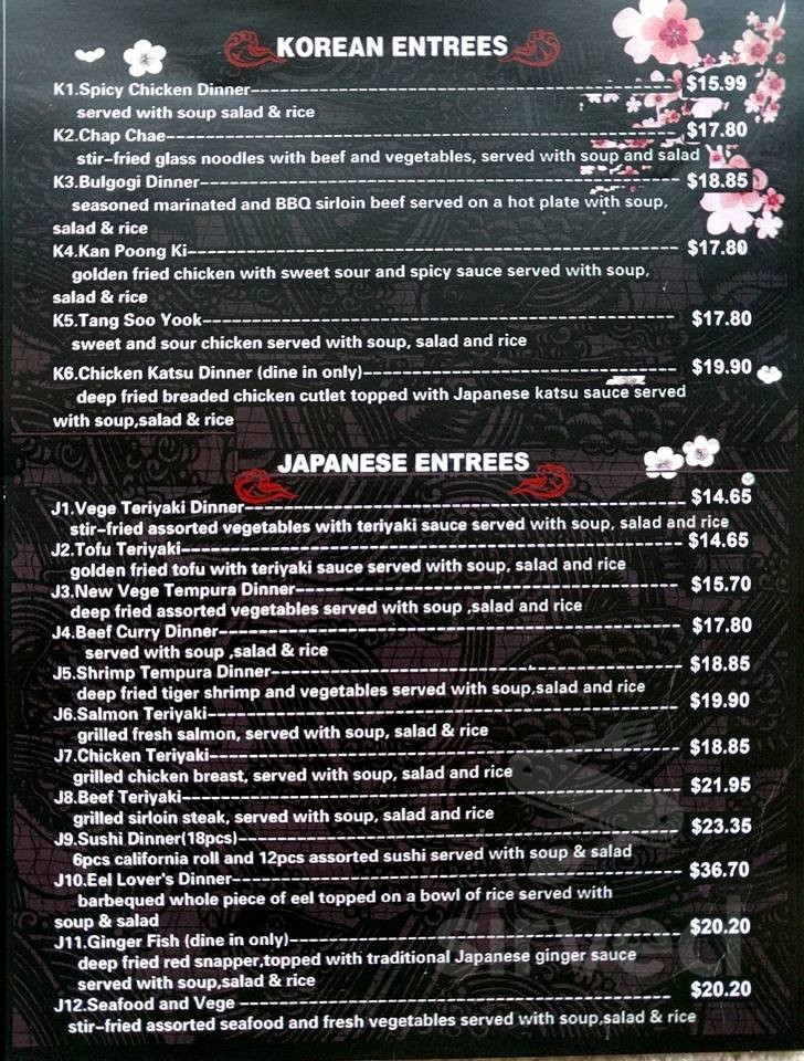 Menu - Walkerton ON's Walkerton Sushi | Sirved