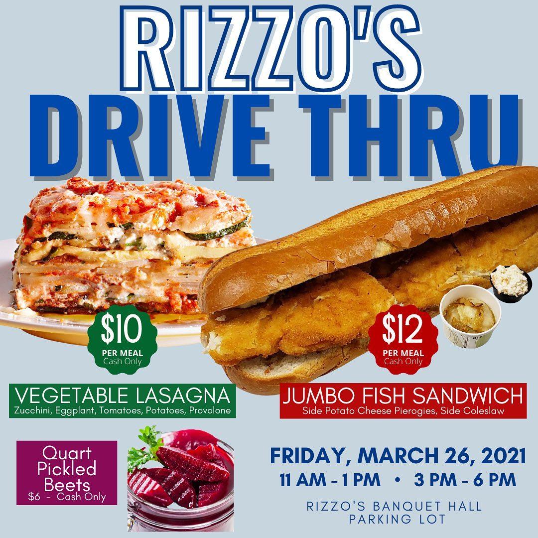 Rizzo's Malabar Inn menu in Crabtree, Pennsylvania, USA