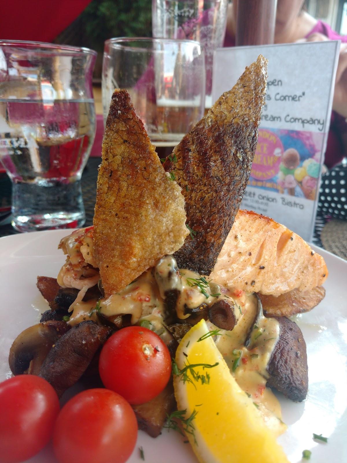 The Sweet Onion Bistro menu in London, Ontario, Canada