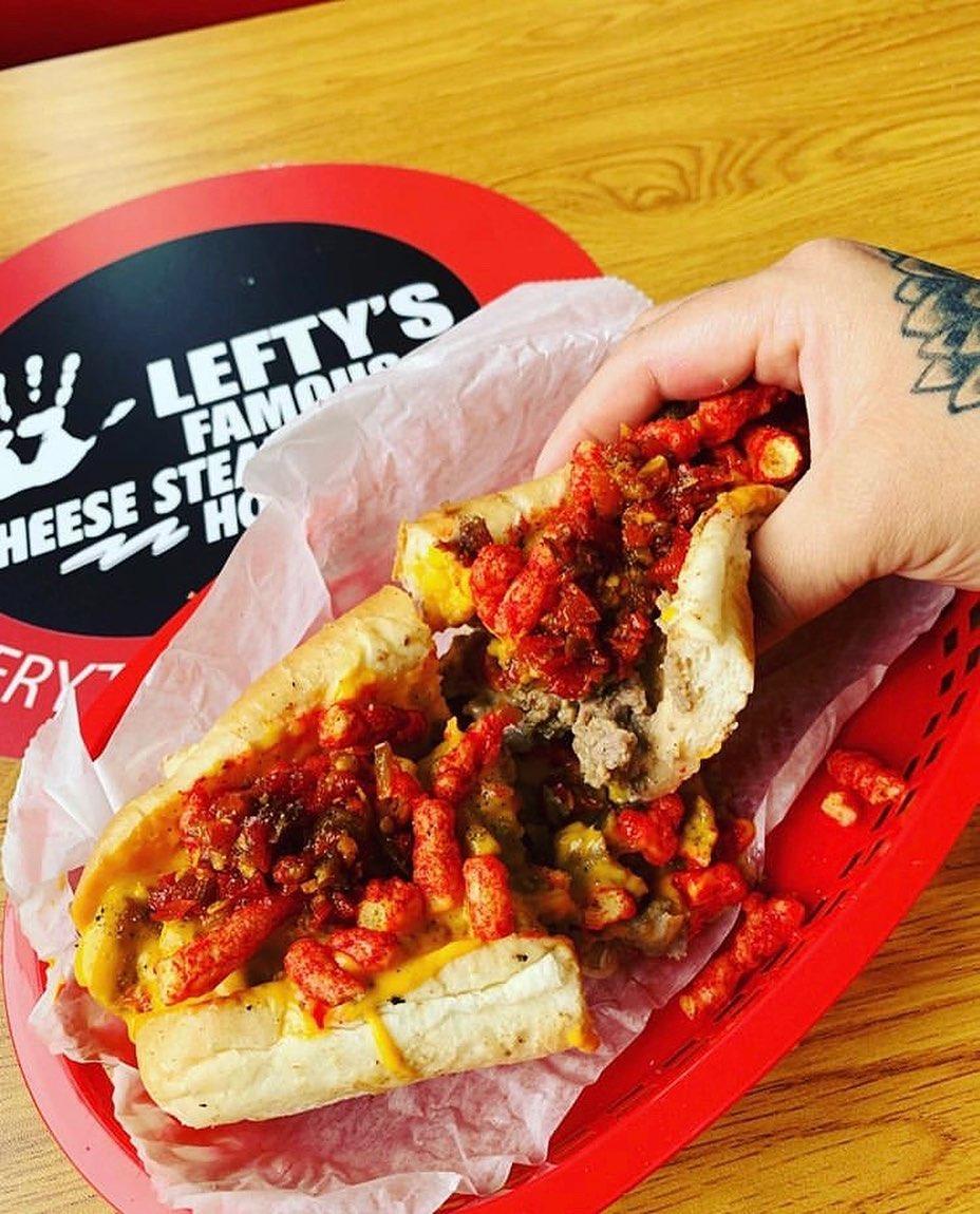 Lefty's Cheesesteaks menu in Jackson, Michigan, USA