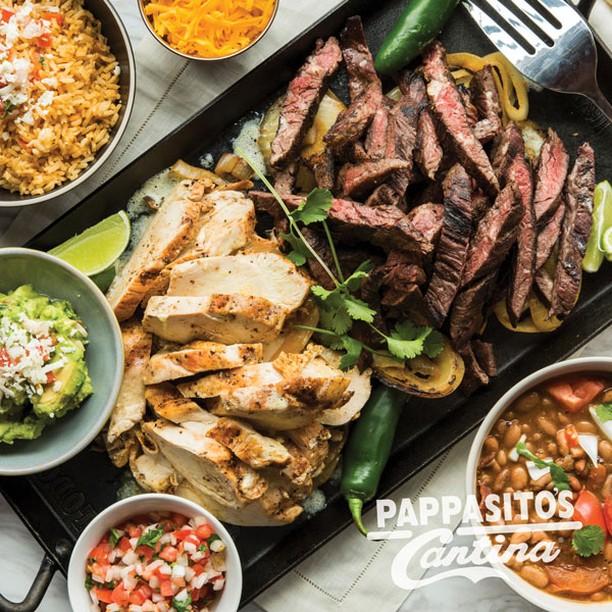 Pappasito's Cantina menu in Houston, Texas, USA