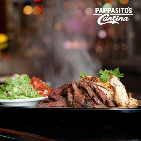 Pappasito's Cantina menu in Houston, Texas, USA