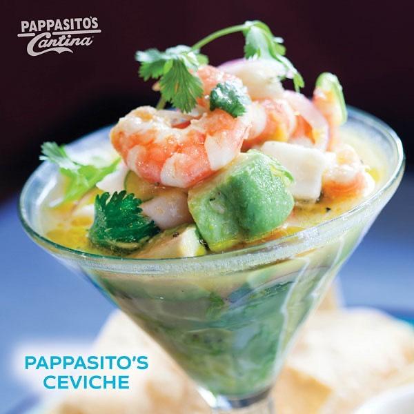 Pappasito's Cantina menu in Houston, Texas, USA