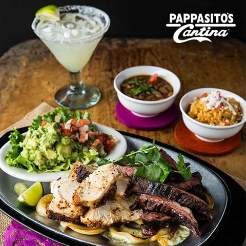 Pappasito's Cantina menu in Houston, Texas, USA