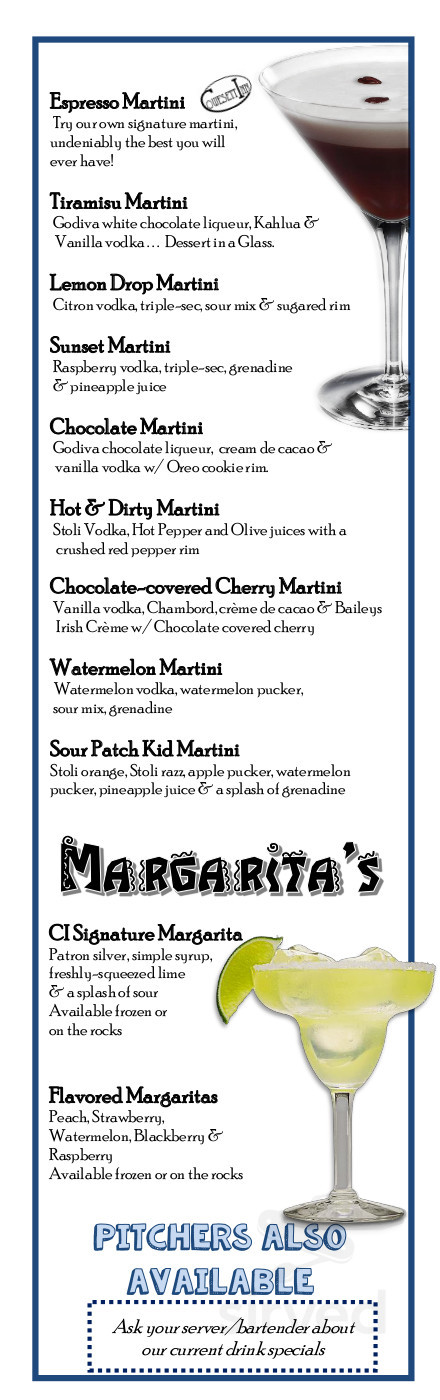 Cowesett Inn West Warwick menu in West Warwick, Rhode Island, USA