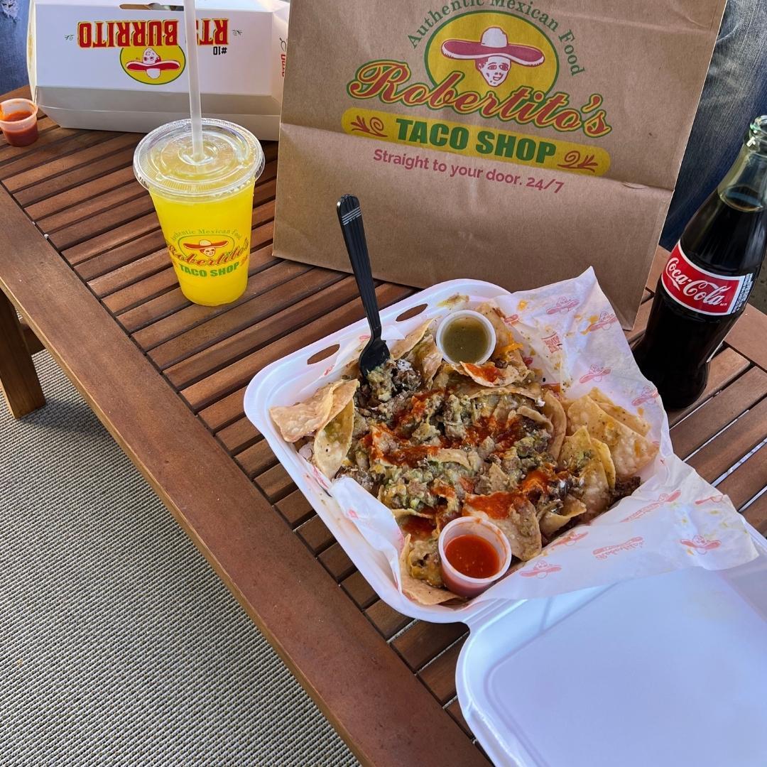 Robertito's Taco Shop menu in Fresno, California, USA
