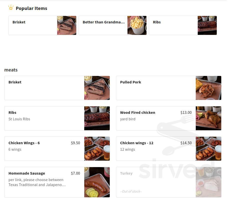 Handsome Devil BBQ menu in Newburgh, New York, USA