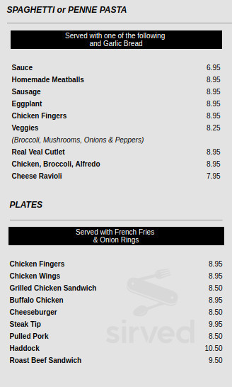 Prime Pizza menus in East Hampstead, New Hampshire, United States