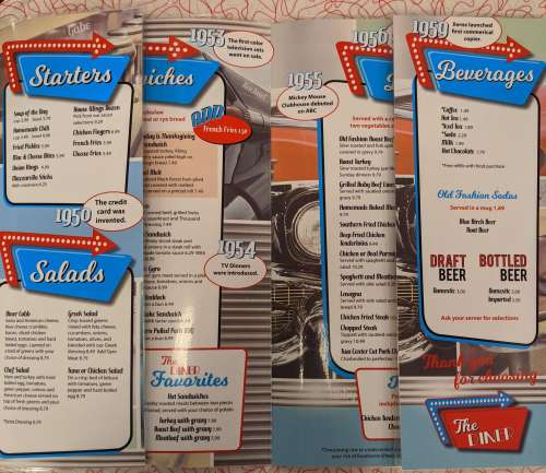 Pine Grove Diner menu in Pine Grove, Pennsylvania, USA