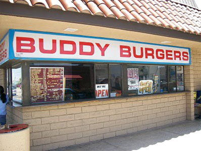 Menu for Buddy Burgers in Oxnard, CA | Sirved