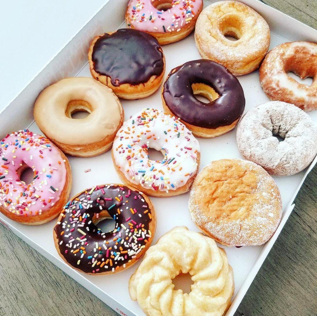 Dunkin' menu in Carver, Massachusetts, USA