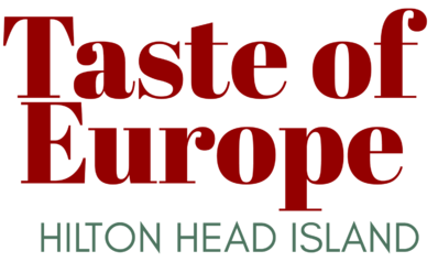 Taste of Europe menu in Hilton Head Island, South Carolina, USA