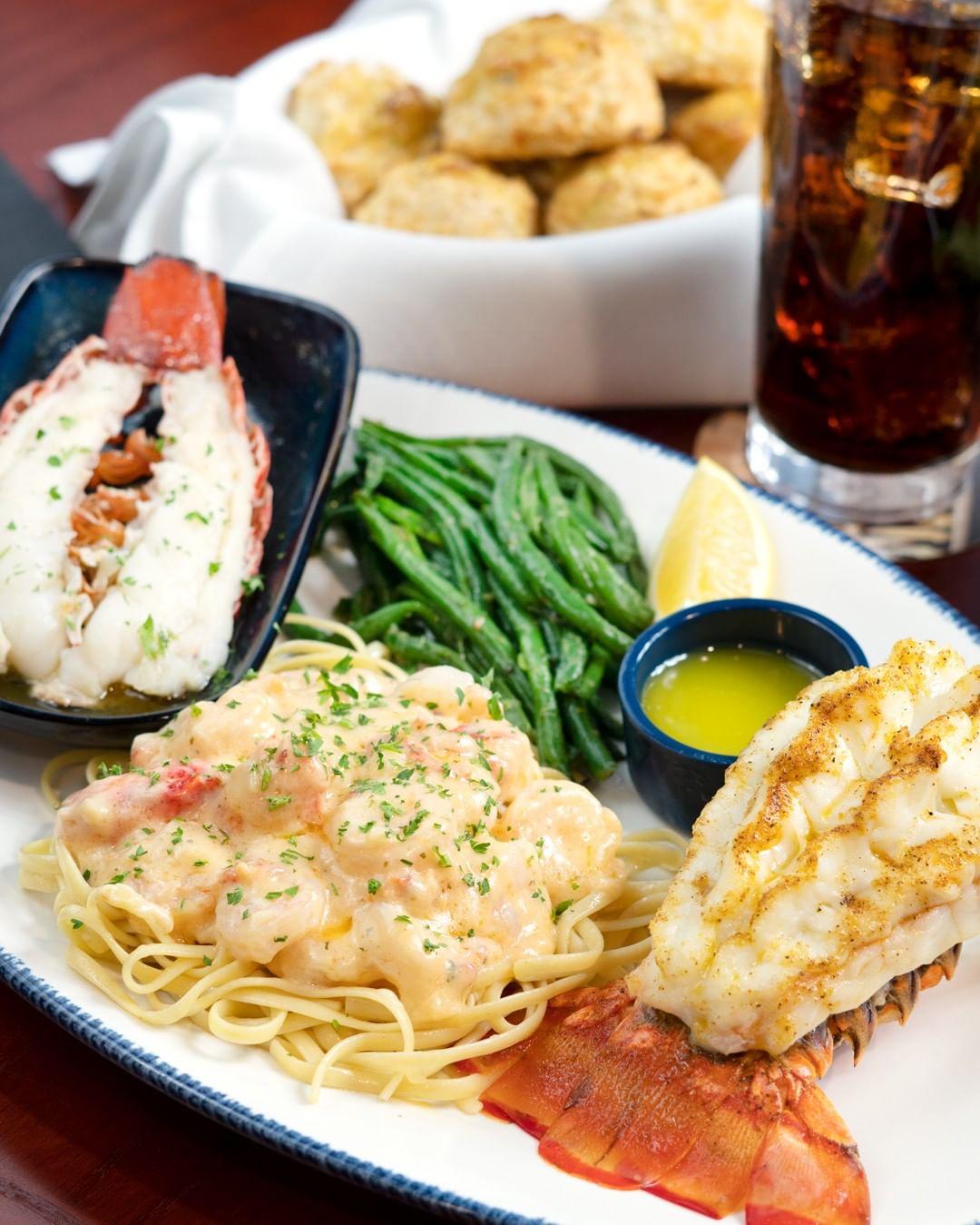 Red Lobster menu in Jensen Beach, Florida, USA