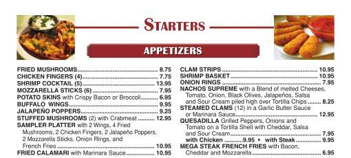 Menu for Aston Diner & Family Restaurant in Aston, PA | Sirved