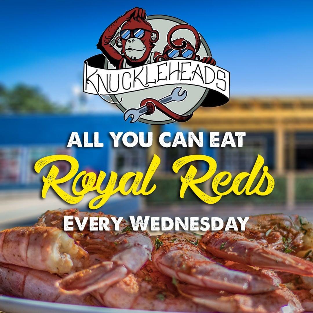 Knuckleheads menu in Ocean Springs, Mississippi, USA