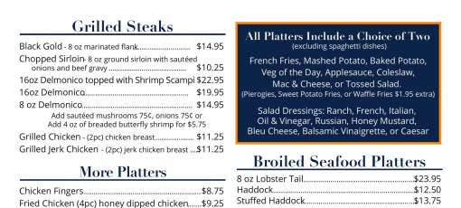 Menu for Stahley's Cellarette in Allentown, PA | Sirved