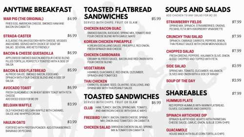 Classic Rock Coffee Co. menu in Springfield, Missouri, USA