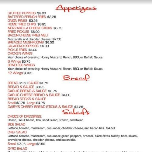 Michael's menu in Covington, Virginia, USA