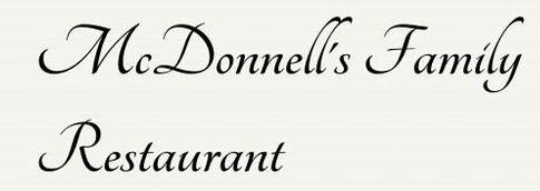 Menu for McDonnell's Restaurant in Carbondale, PA | Sirved