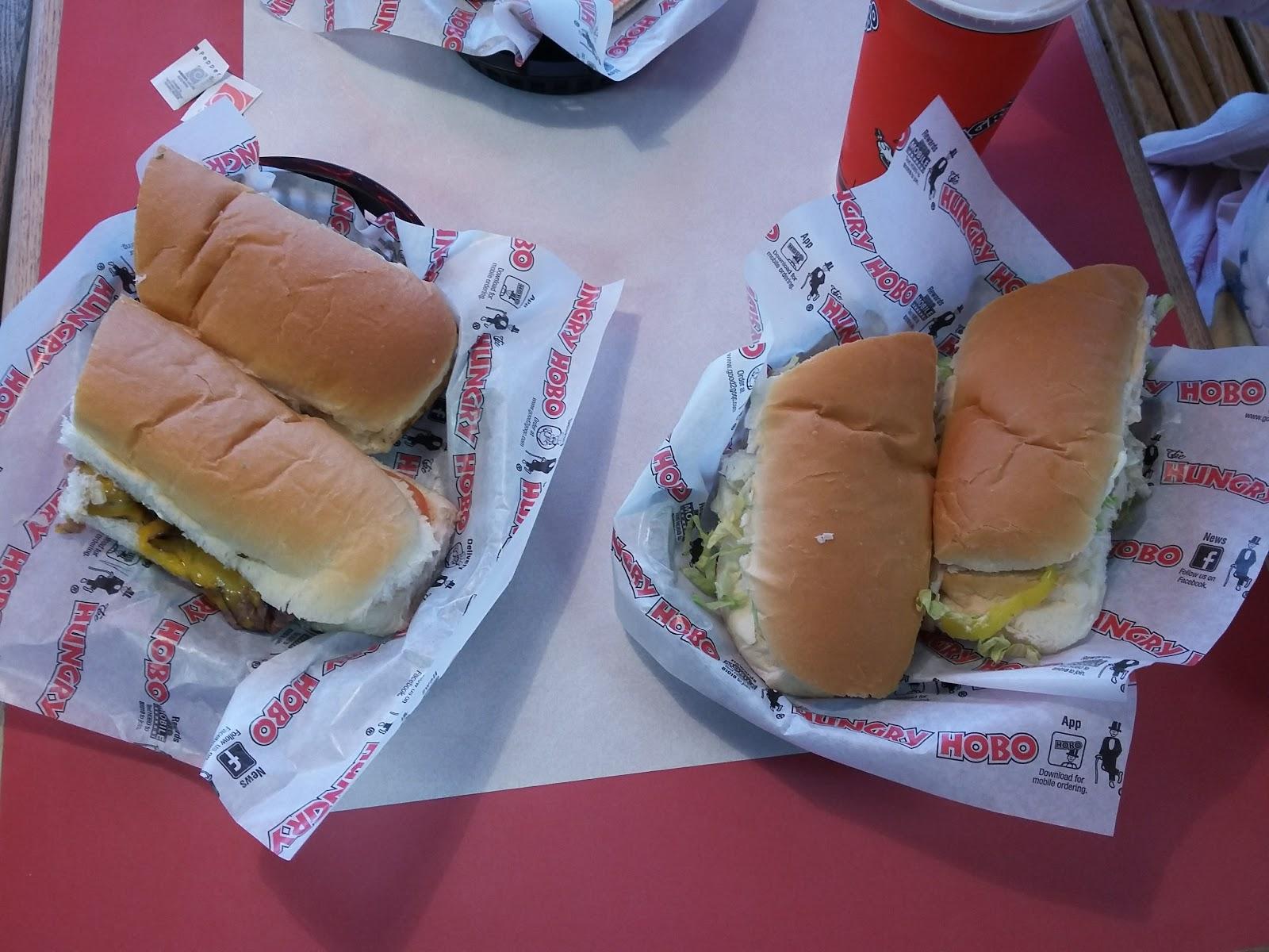 Hungry Hobo menu in Rock Island, Illinois, USA