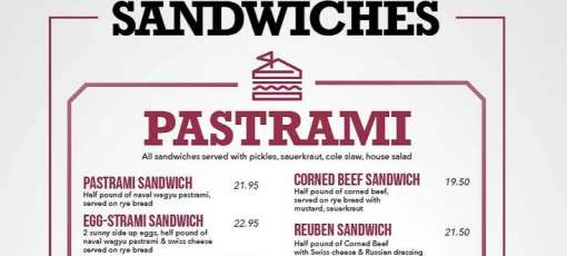 Menu for Carnegie Diner & Cafe in Secaucus, NJ | Sirved