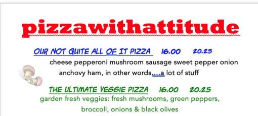 Menu for Snuzzle's in Mertztown, PA | Sirved