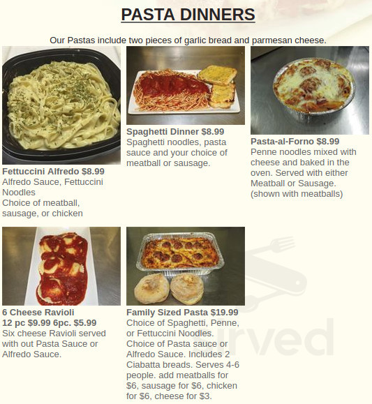 Fran’s Pizza menus in Lorain, Ohio, United States