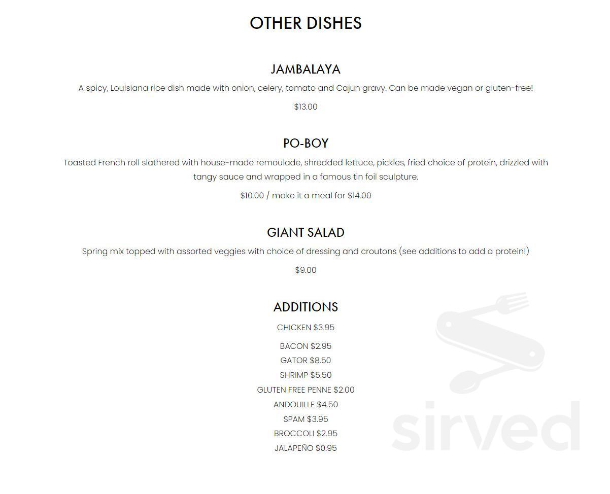 Le Bistro Montage Ala Cart menu in Happy Valley, Oregon, USA