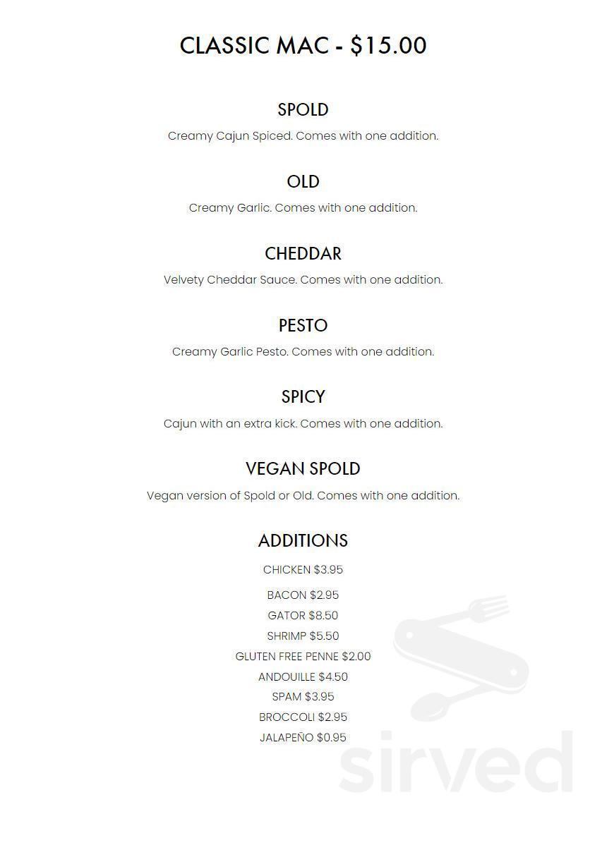 Le Bistro Montage Ala Cart menu in Happy Valley, Oregon, USA