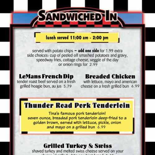 Tina's Cafe & Catering menu in Lincoln, Nebraska, USA