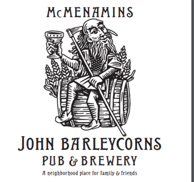 Menu for McMenamins John Barleycorns in Tigard, OR | Sirved