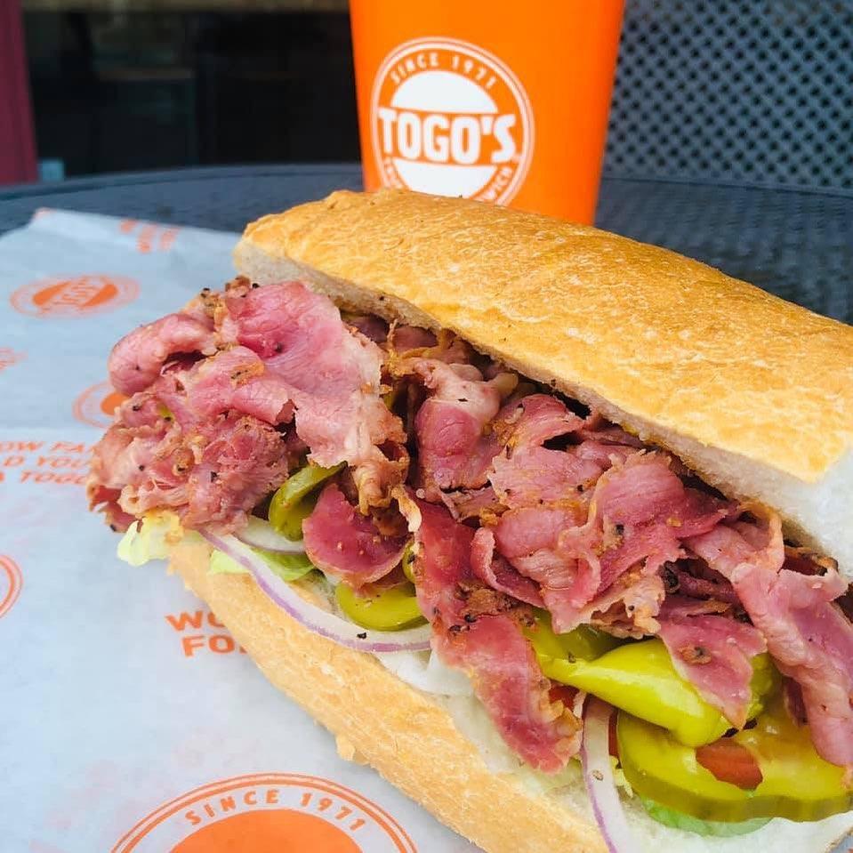 TOGO'S Sandwiches menu in Henderson, Nevada, USA