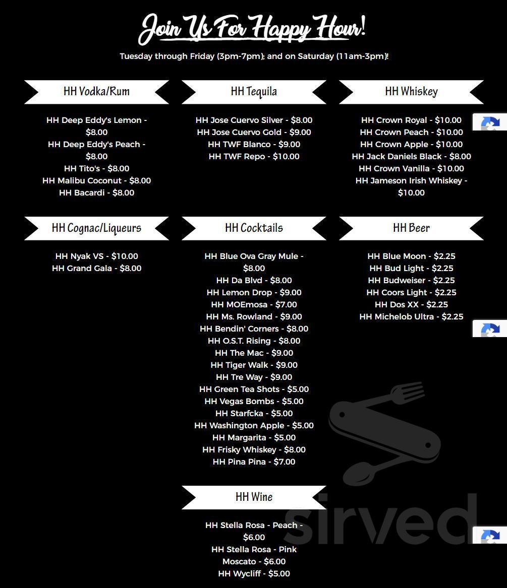 Menu - Houston TX's The Ultimate Kitchen | Sirved