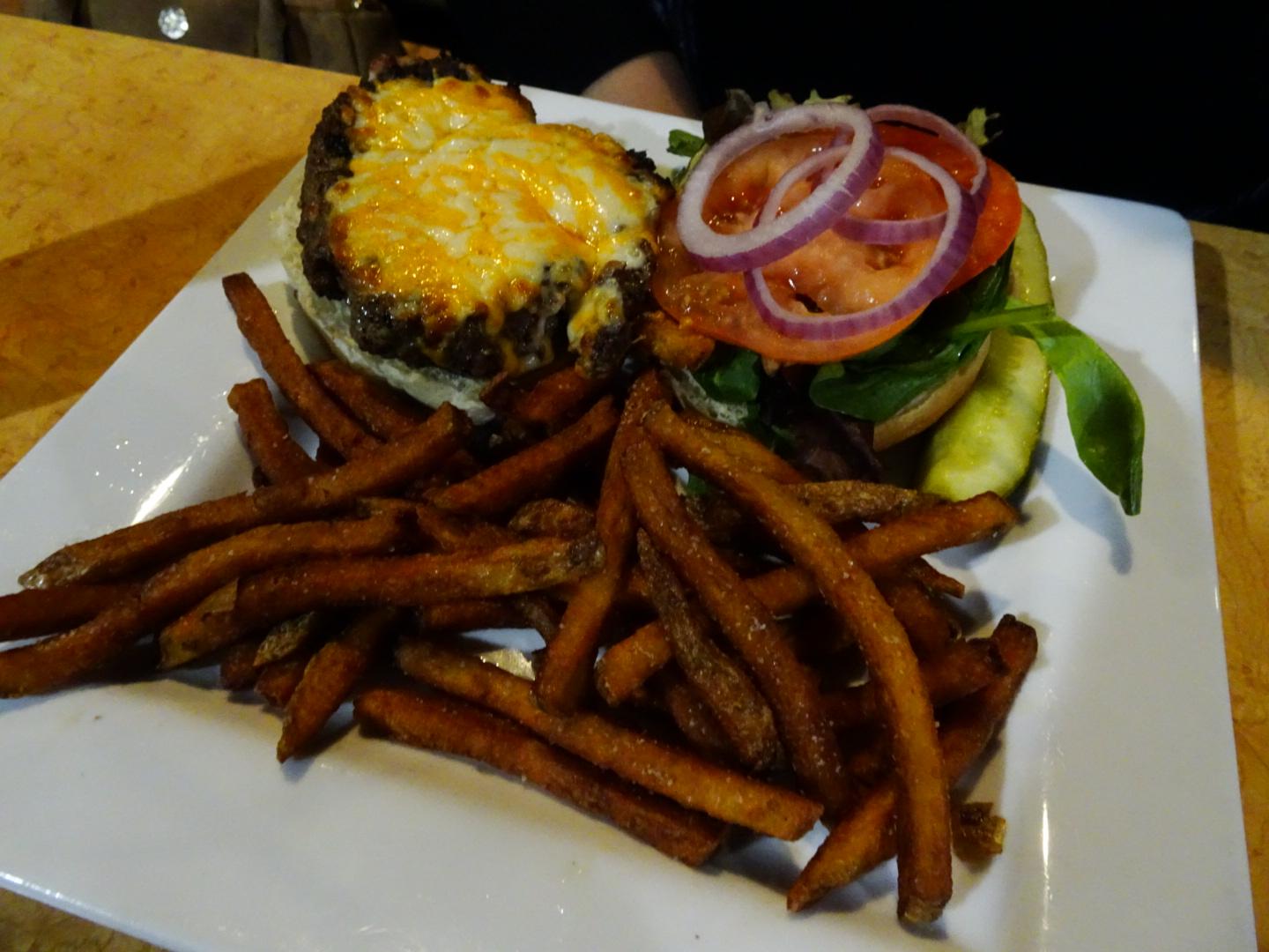 Taps Brewhouse menu in Niagara Falls, Ontario, Canada