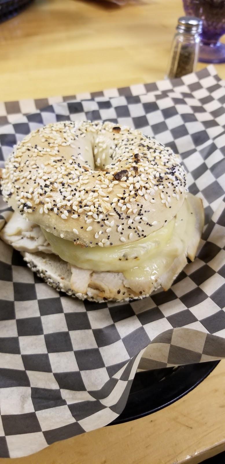 Freshies Bagels and Juice menu in Hood River, Oregon, USA