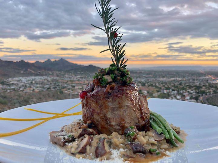 Different Pointe of View menu in Phoenix, Arizona, USA