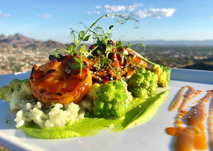 Different Pointe of View menu in Phoenix, Arizona, USA
