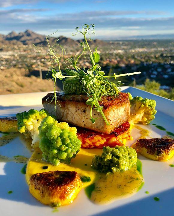 Different Pointe of View menu in Phoenix, Arizona, USA