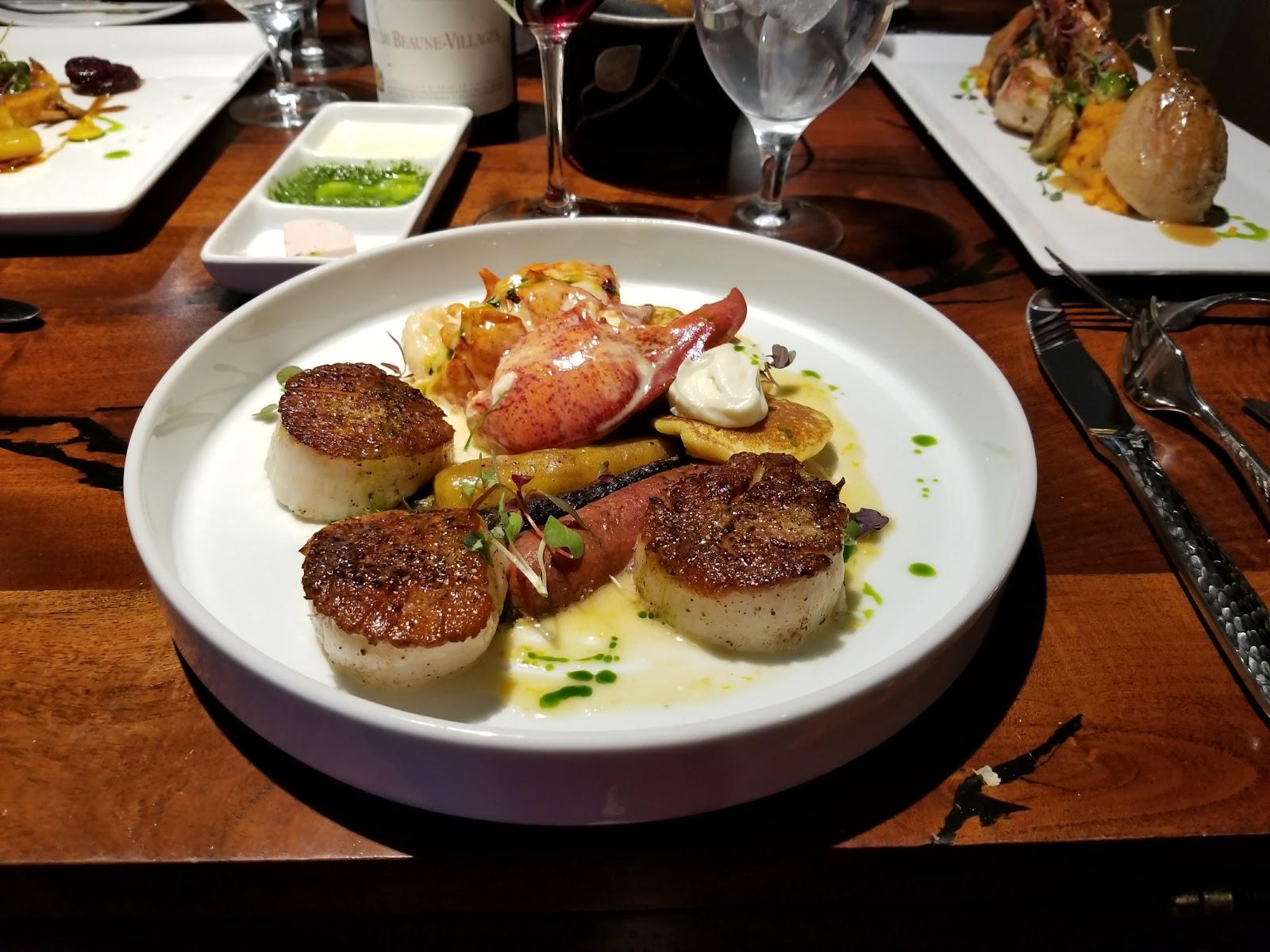 Different Pointe of View menu in Phoenix, Arizona, USA