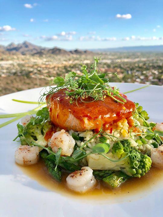 Different Pointe of View menu in Phoenix, Arizona, USA