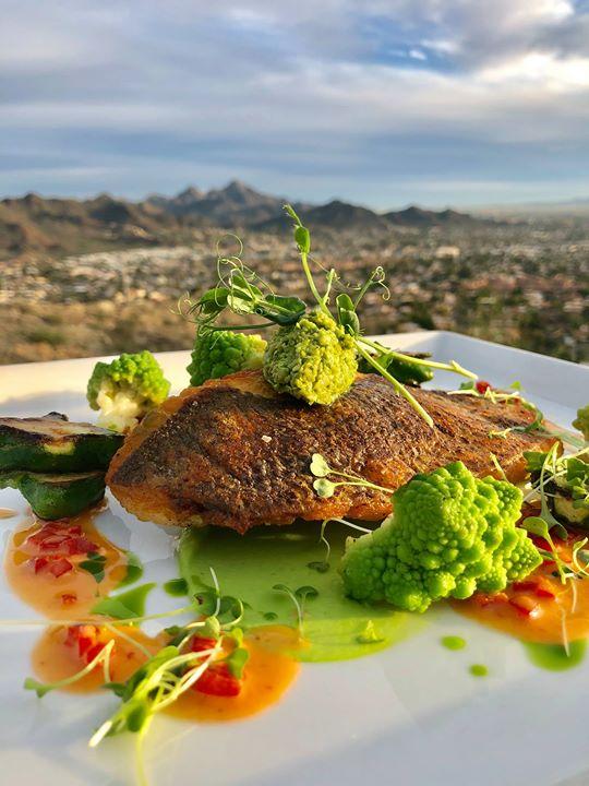 Different Pointe of View menu in Phoenix, Arizona, USA