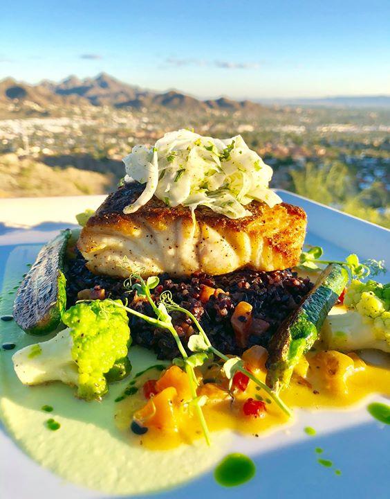 Different Pointe of View menu in Phoenix, Arizona, USA