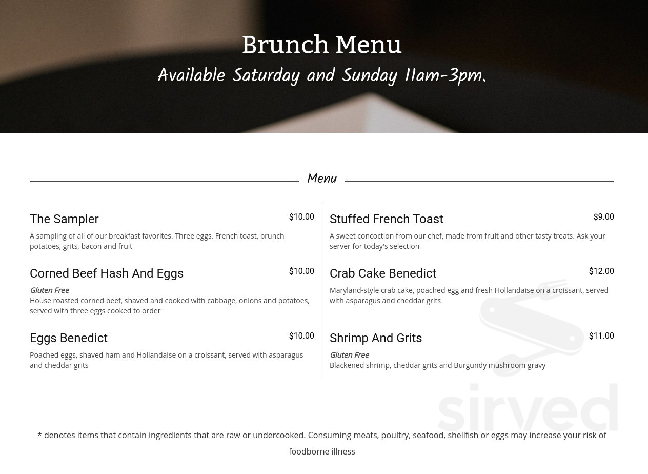 Menu for Doolittle's in Anderson, SC | Sirved