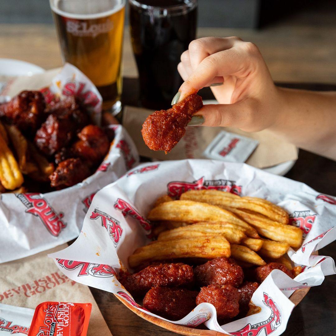 St. Louis Bar & Grill menu in Barrie, Ontario, Canada