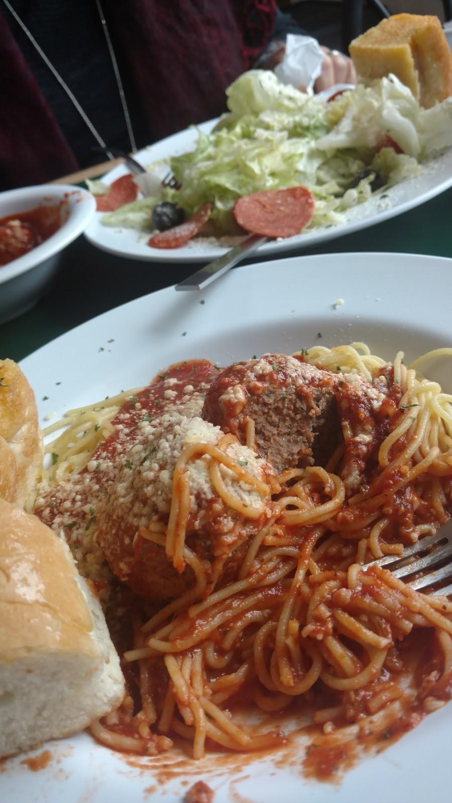 The Pasta Shop menu in Marquette, Michigan, USA