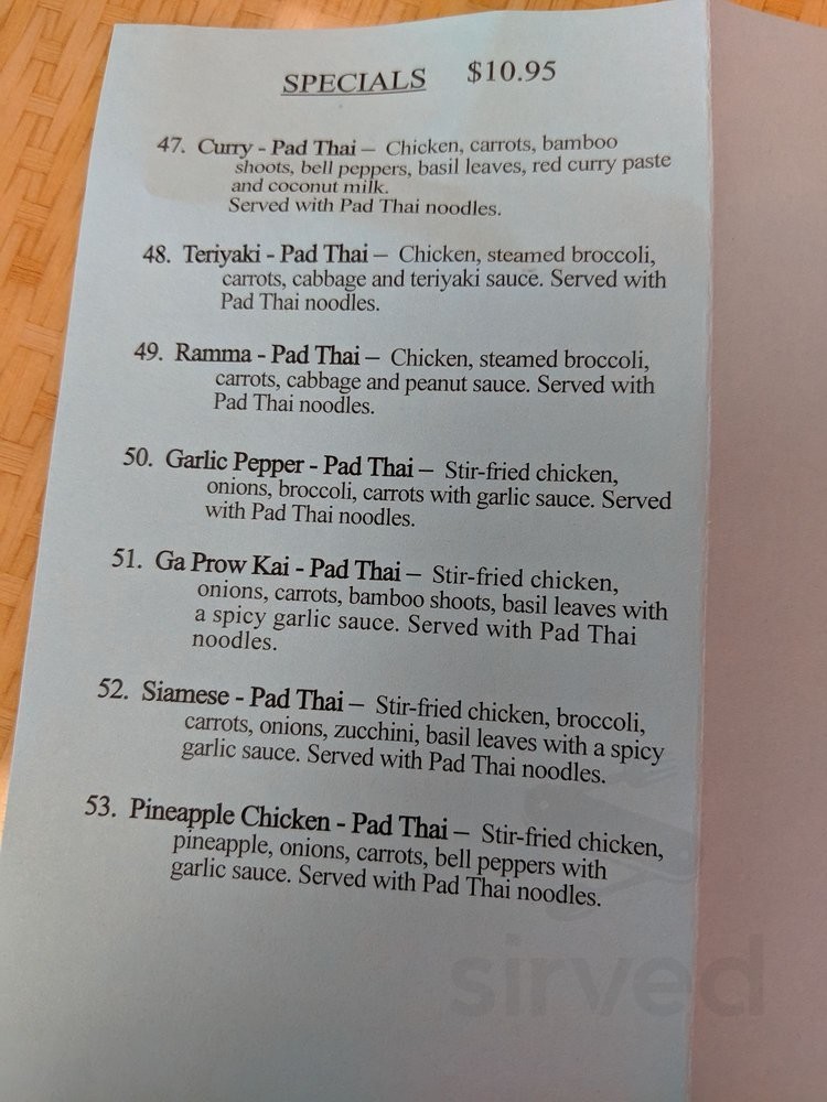 Master Donut menu in Springfield, Oregon, USA