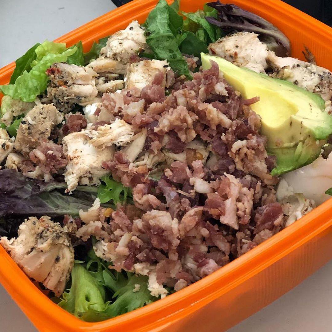 Salad and Go menu in Phoenix, Arizona, USA