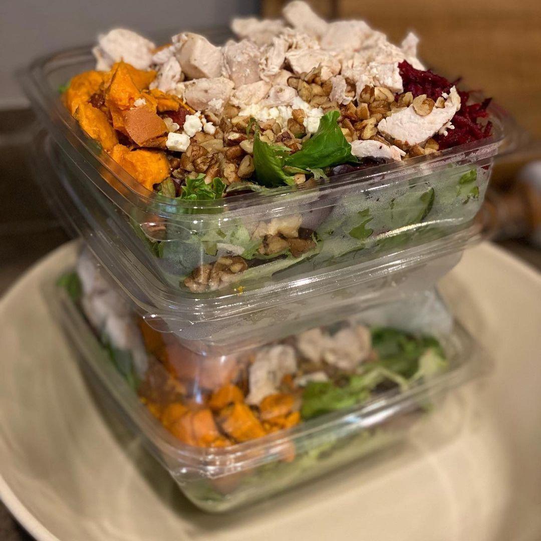 Salad and Go menu in Phoenix, Arizona, USA